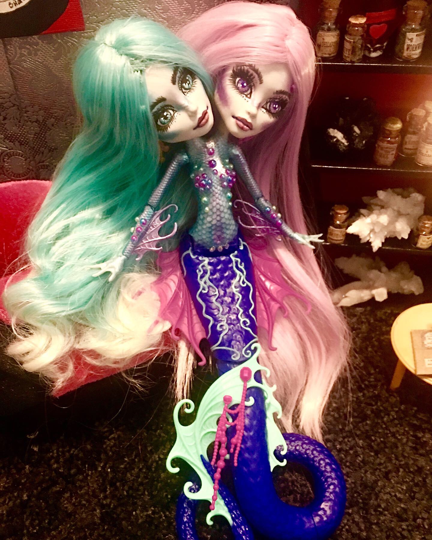 Custom doll two headed mermaid | Stephanie Ezzo