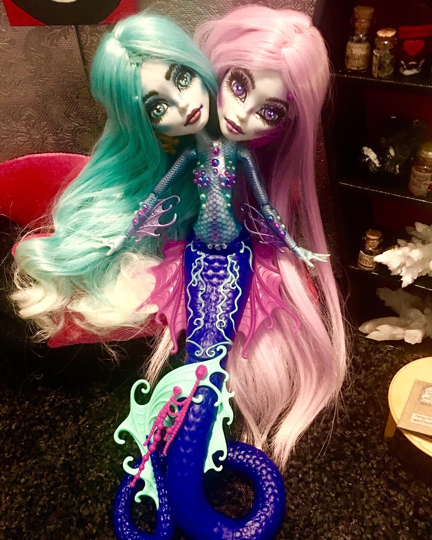 Custom doll two headed mermaid | Stephanie Ezzo